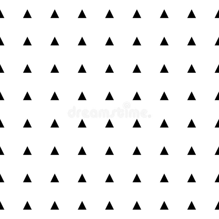 Seamless Pyramid Pattern. Geometric Tile Repeat with Triangles Stock ...