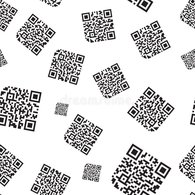 Seamless Qr Stock Illustrations – 487 Seamless Qr Stock Illustrations, Vectors & Clipart ...