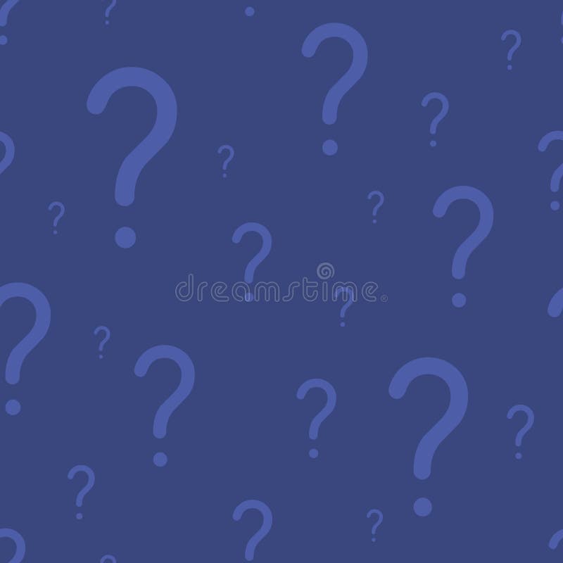 Question Mark Pattern Blue Stock Illustrations – 3,031 Question Mark ...