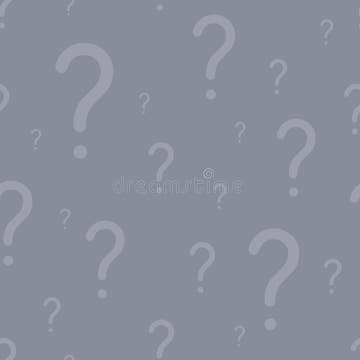 Seamless Question Marks Texture Stock Vector - Illustration of media ...