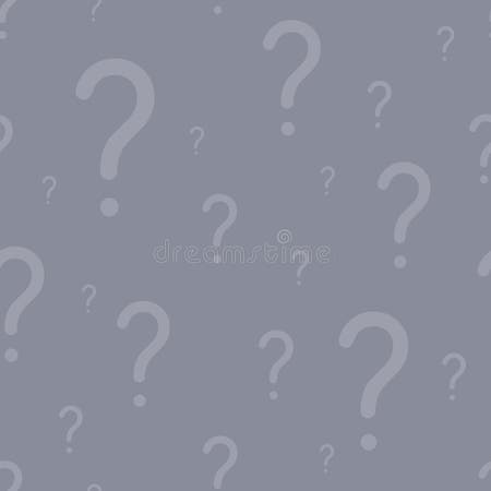 Seamless Question Marks Texture Stock Vector - Illustration of media ...