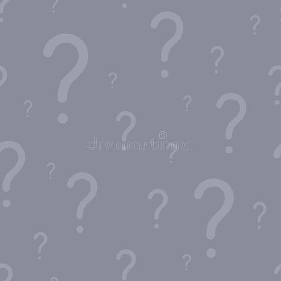Seamless Question Marks Texture Stock Vector - Illustration of media ...
