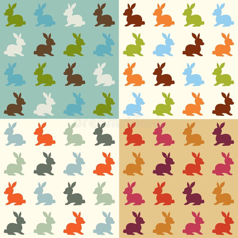 Rabbit pattern stock vector. Illustration of decoration - 31921854