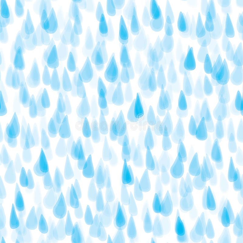 Seamless rain pattern stock vector. Illustration of vector - 89119754