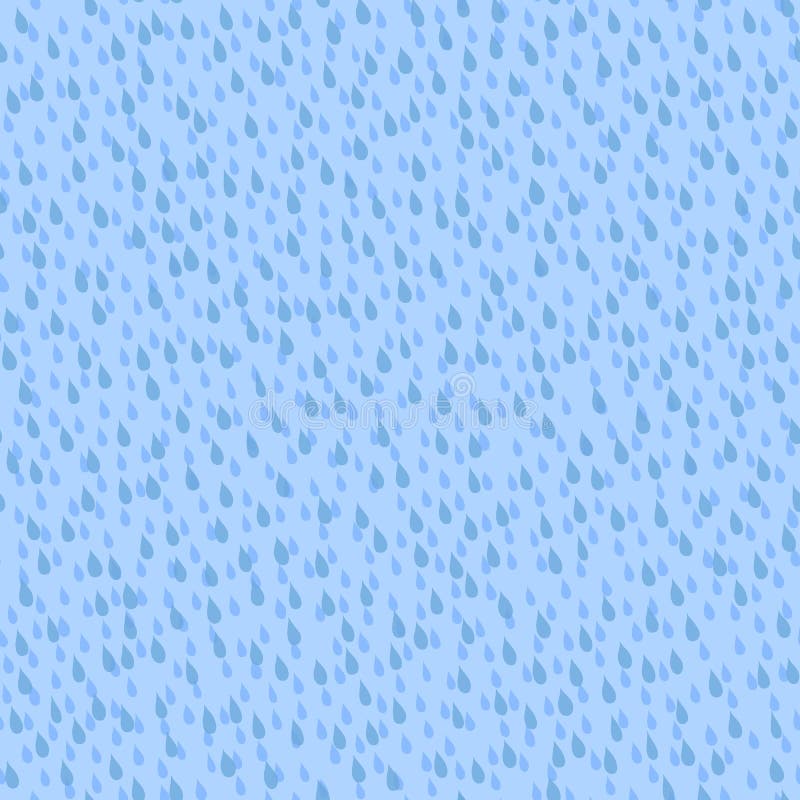 Seamless rain pattern stock vector. Illustration of liquid - 132005808