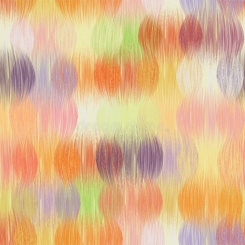 Seamless Rainbow Pattern with Rows of Intersecting Grunge Striped ...