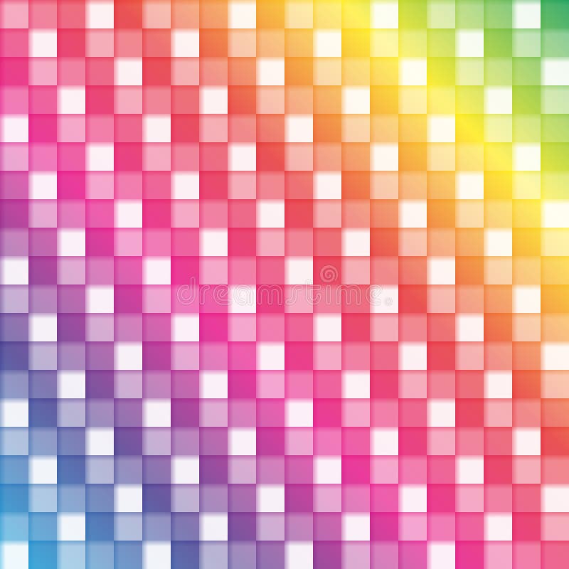 Seamless Rainbow Traingular Pattern Stock Vector - Illustration of ...