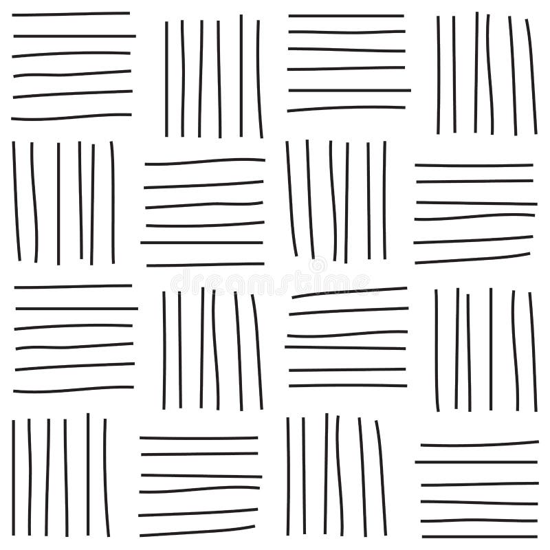 Scribble pattern stock vector. Illustration of freehand - 41423105