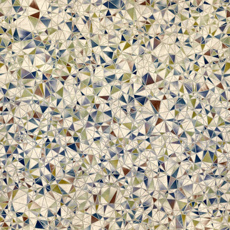 Seamless Random Triangle Pattern For Surface Pattern And Print Stock