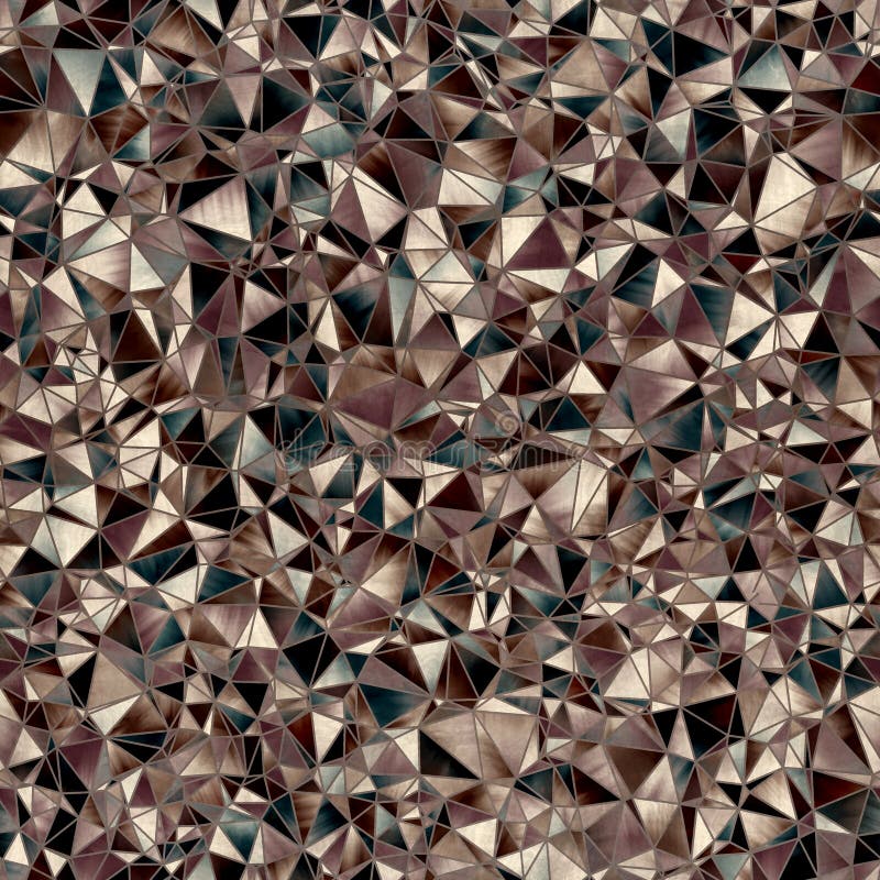 Seamless Random Triangle Pattern for Surface Pattern and Print Stock ...