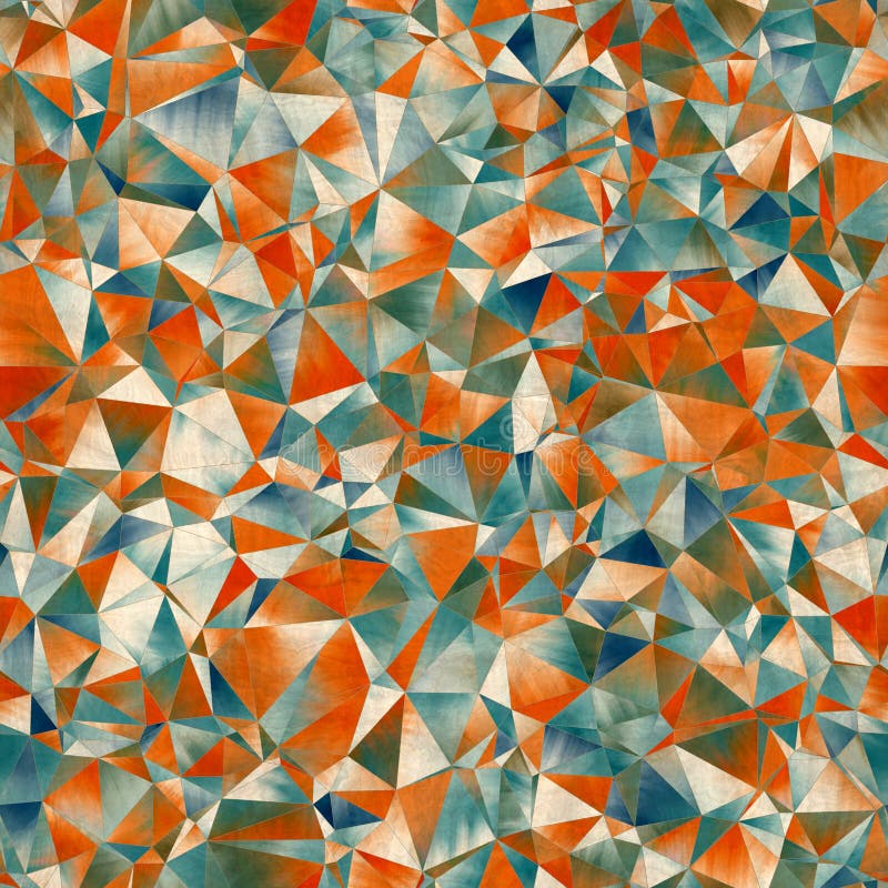 Seamless Random Triangle Pattern for Surface Pattern and Print Stock ...