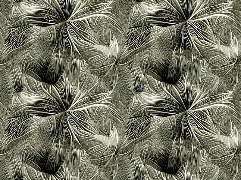 Seamless Rectangle Tile, 4 Combined for Visual Display, 3D Deep Green ...