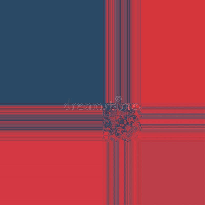 Seamless Red and Blue Pattern with Motif Stock Illustration ...