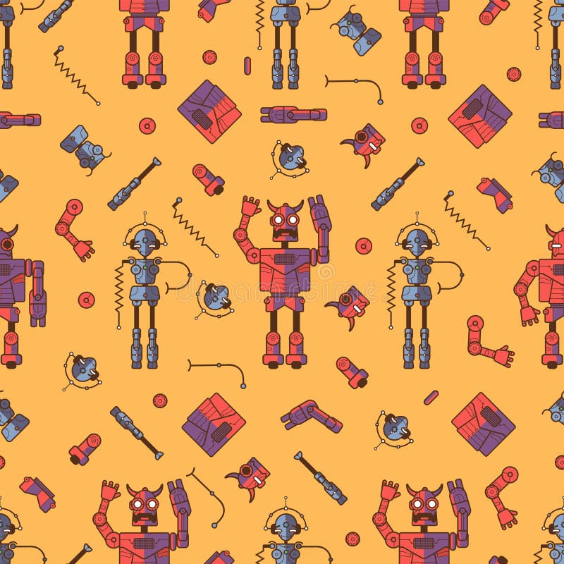 Bot Pattern Stock Illustrations – 1,768 Bot Pattern Stock Illustrations ...