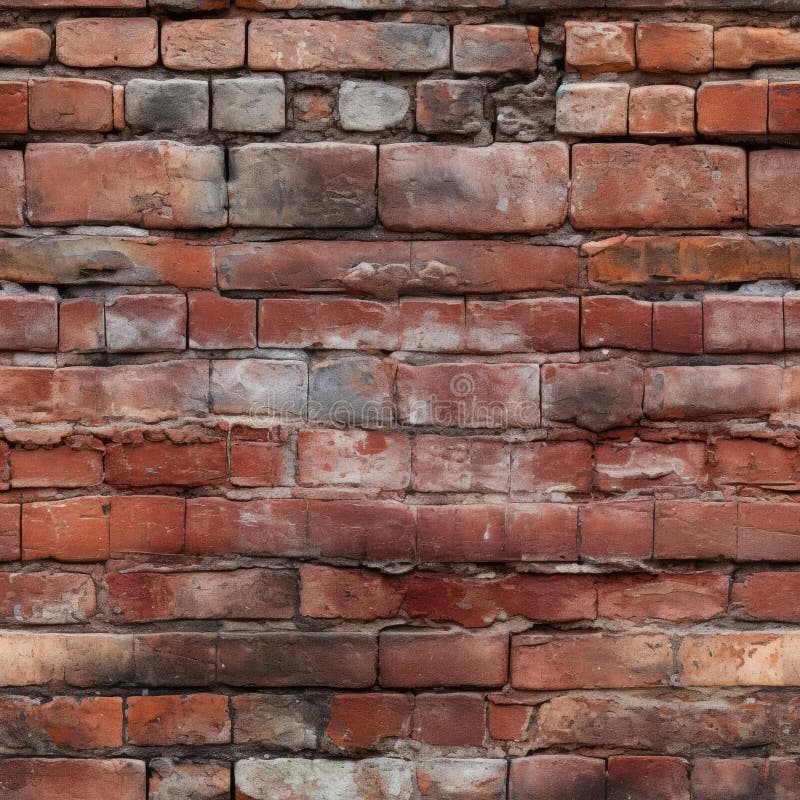 6,354 Texture Red Brick Wall Ai Generated Stock Photos - Free & Royalty ...