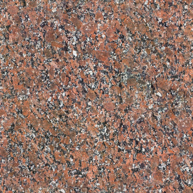 Seamless Red Granite Stone Texture Stock Image - Image of black ...