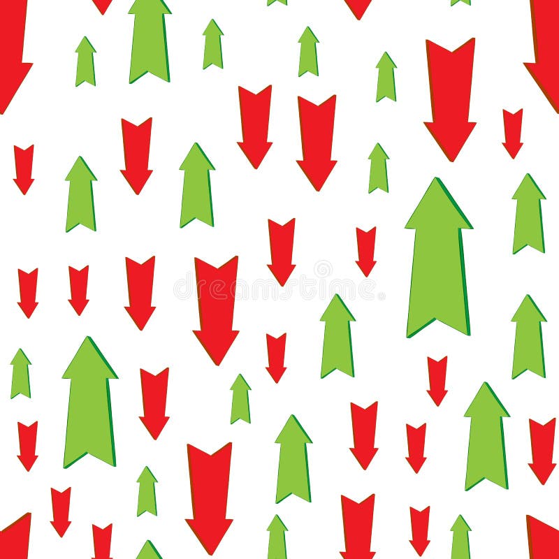 Seamless Red and Green Shooters Stock Vector - Illustration of ...