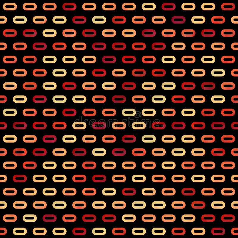 Seamless Red Pattern with Ovals Stock Illustration - Illustration of ...