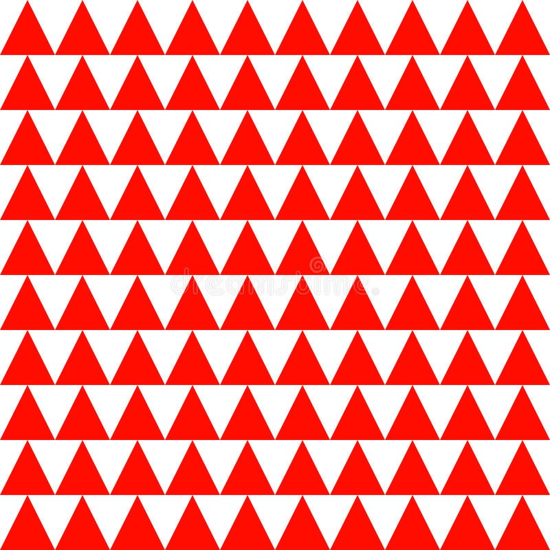 Seamless Red and White Geometric Pattern Tile Pattern Vector Repeating ...