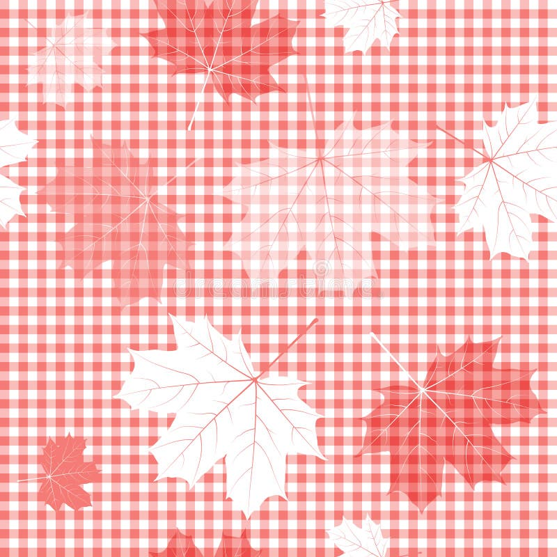 Seamless Red And White Pattern Stock Vector - Illustration of design ...