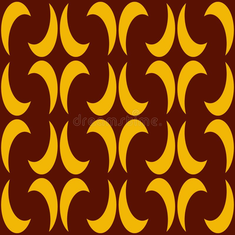 Seamless Red-yellow Pattern for Materials, Wallpapers, for Use in ...