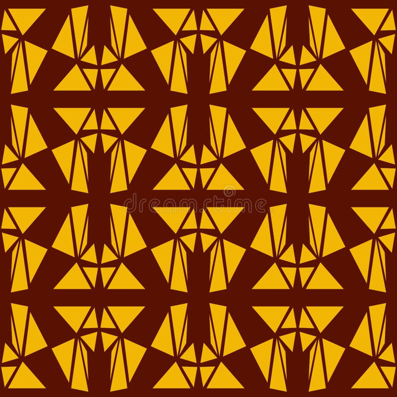Seamless Red-yellow Pattern for Materials, Wallpapers, for Use in ...