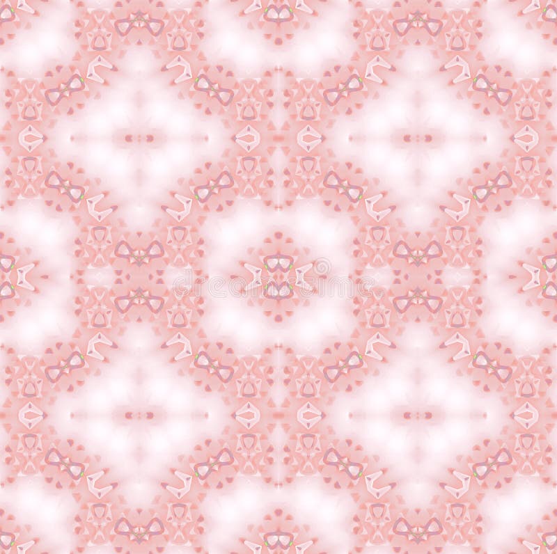 Seamless Regular Diamond Pattern Pink and White Stock Illustration ...