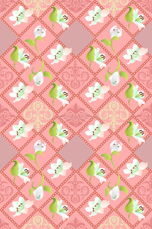 Seamless Renaissance Pattern Picture. Image: 18220136