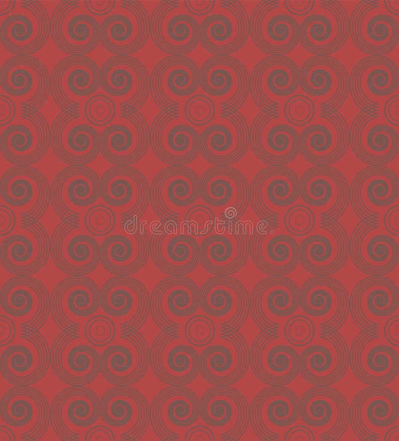 Seamless Repeat Pattern Lotus Sphere Stock Vector - Illustration of ...