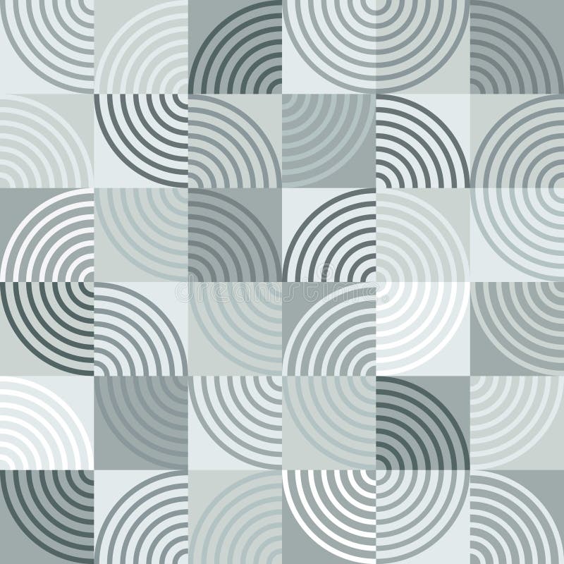 Seamless Repeat Pattern of Color Circles. Vector Stock Vector ...