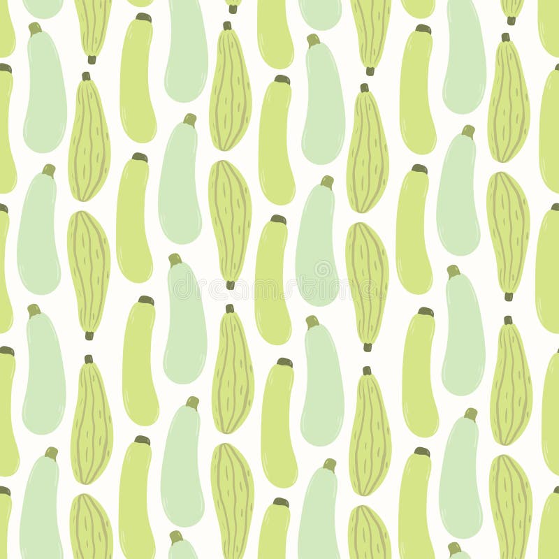 Squash Harvest Seamless Pattern Stock Vector - Illustration of comic ...