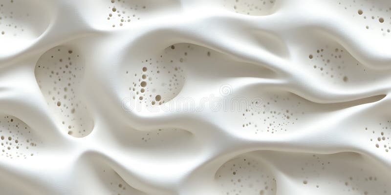 Seamless Repeat Pattern Featuring Soft White Texture with Subtle Bubble ...