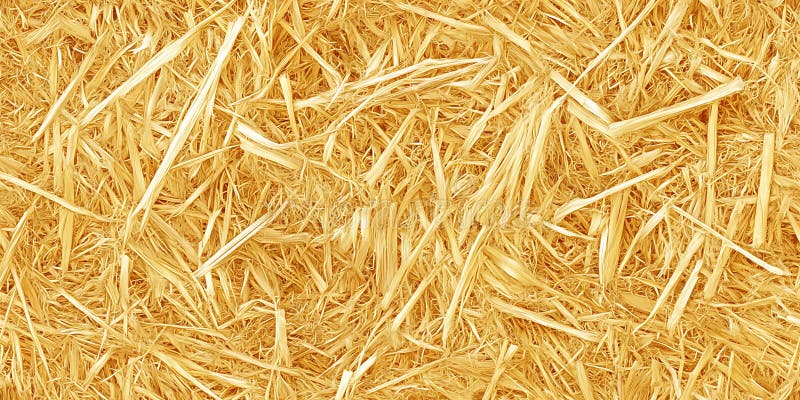 Seamless Repeat Pattern of Golden Straw Texture for Design and Crafting ...
