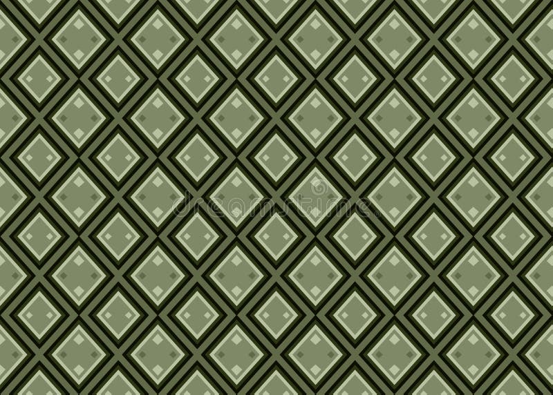 Green Diamond Squares Seamless Repeat Pattern Illustration Stock ...