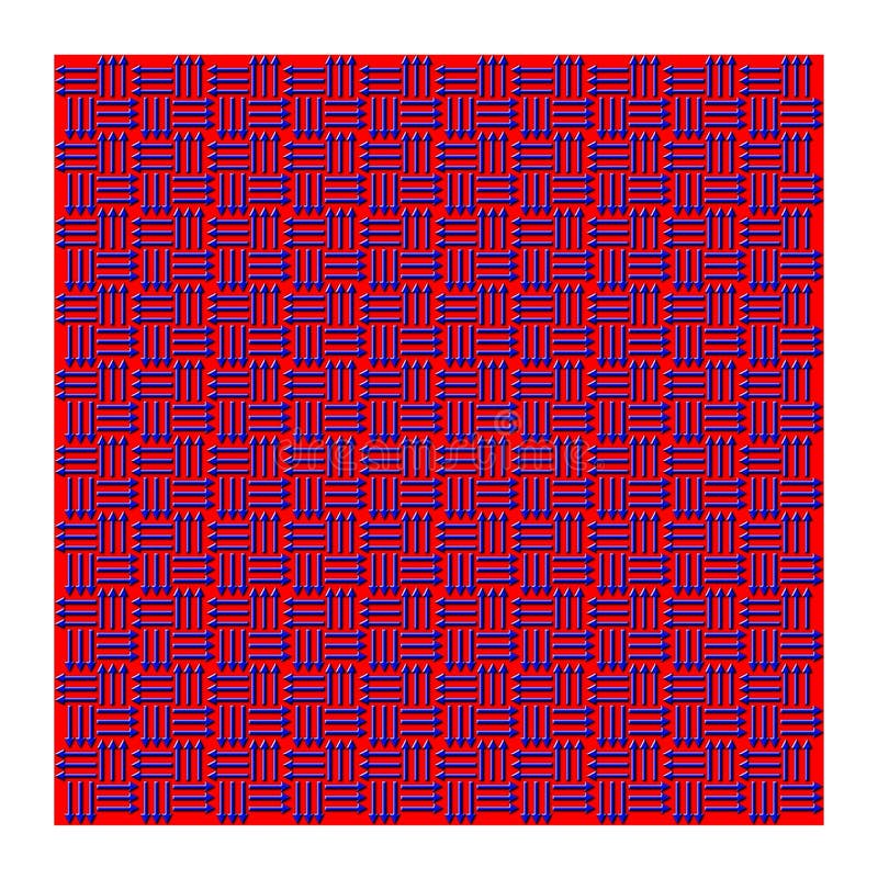 Seamless Repeatable 3D Rendered Triple Arrow Pattern Stock Illustration ...