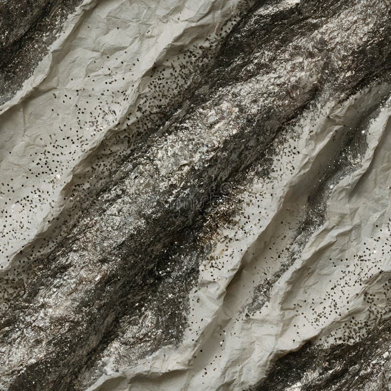 Seamless Repeatable Pattern Natural Paper with Silver Glitter Stock ...