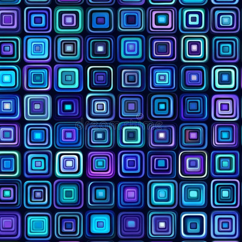 A Seamless, Repeatable Pixel Pattern Background. this Abstract Mosaic ...