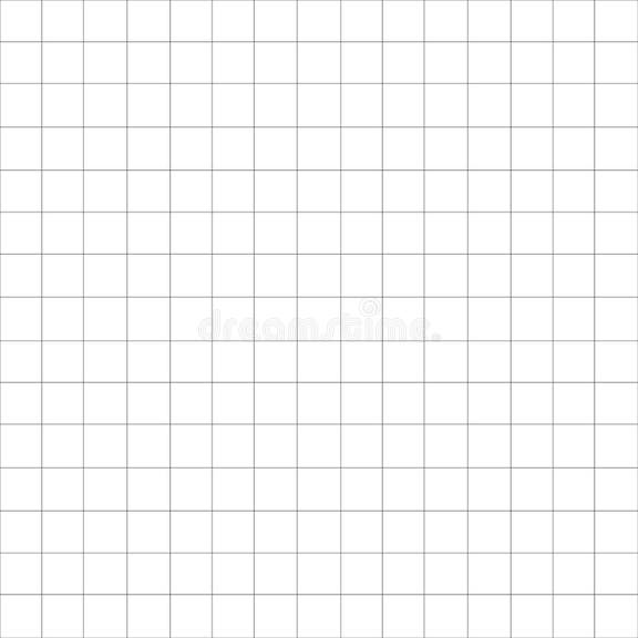 Seamless, Repeatable Squares Grid, Mesh, Graph, Plotting Paper Pattern, Regular Lattice, Grate ...