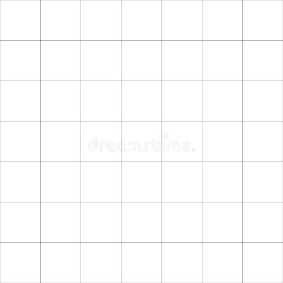 Seamless, Repeatable Squares Grid, Mesh, Graph, Plotting Paper Pattern, Regular Lattice, Grate ...