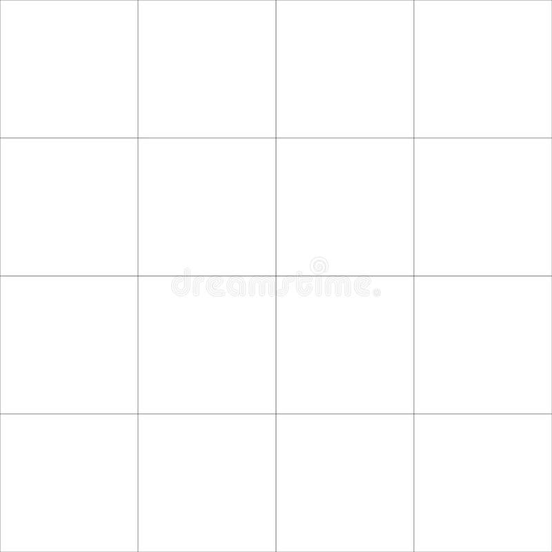 Seamless, Repeatable Squares Grid, Mesh, Graph, Plotting Paper Pattern, Regular Lattice, Grate ...