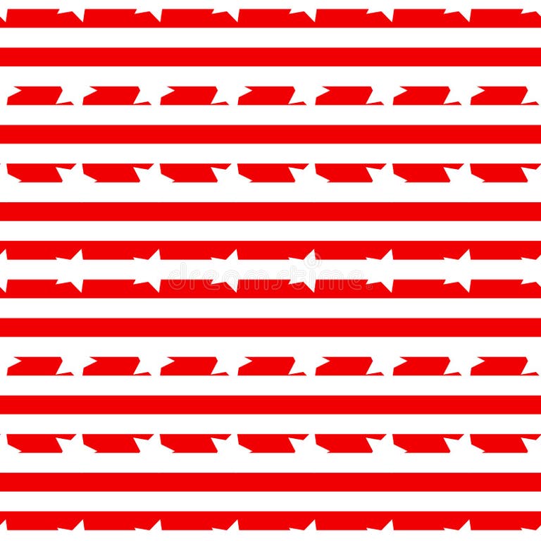 Seamless Repeating Backdrop Simulating an American Flag Stock Vector ...
