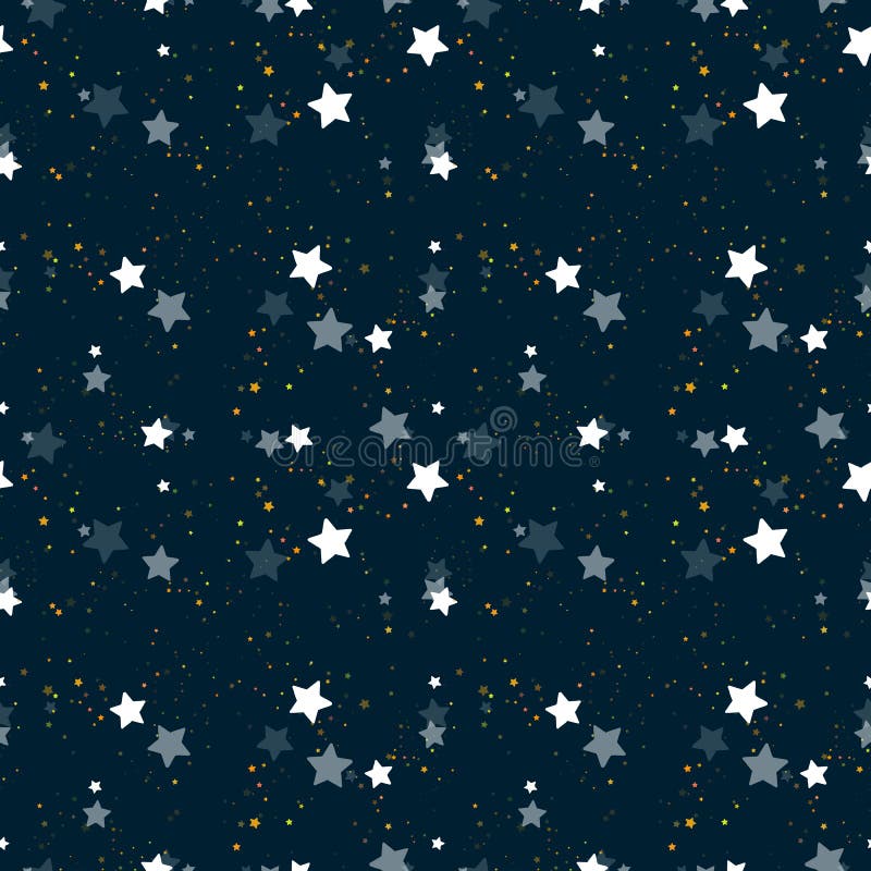 Seamless Repeating Background from Multicolored Stars Stock Vector ... Seamless Repeating Background from Multicolored Stars Stock Vector ...