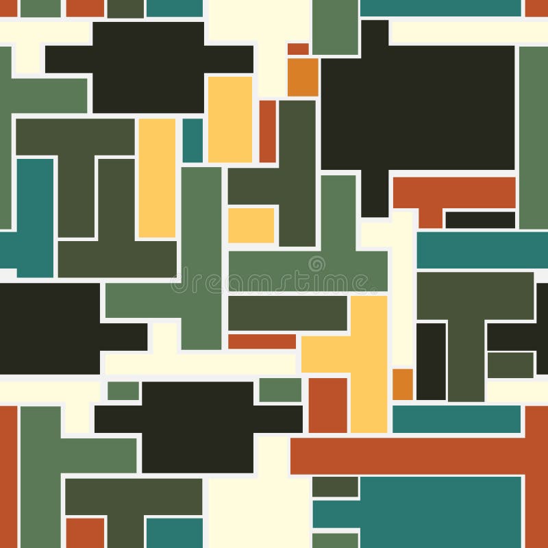 Seamless Repeating Background from a Variety of Rectangular Shapes ...