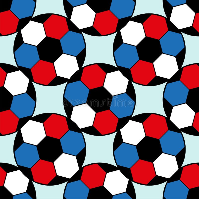 Pattern for Football Championship. a Soccer Ball Pattern and a Germany ...