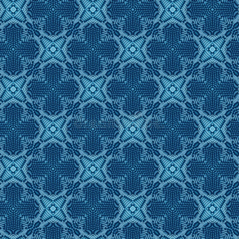 Seamless Repeating Fractal Pattern Stock Illustration - Illustration of ...
