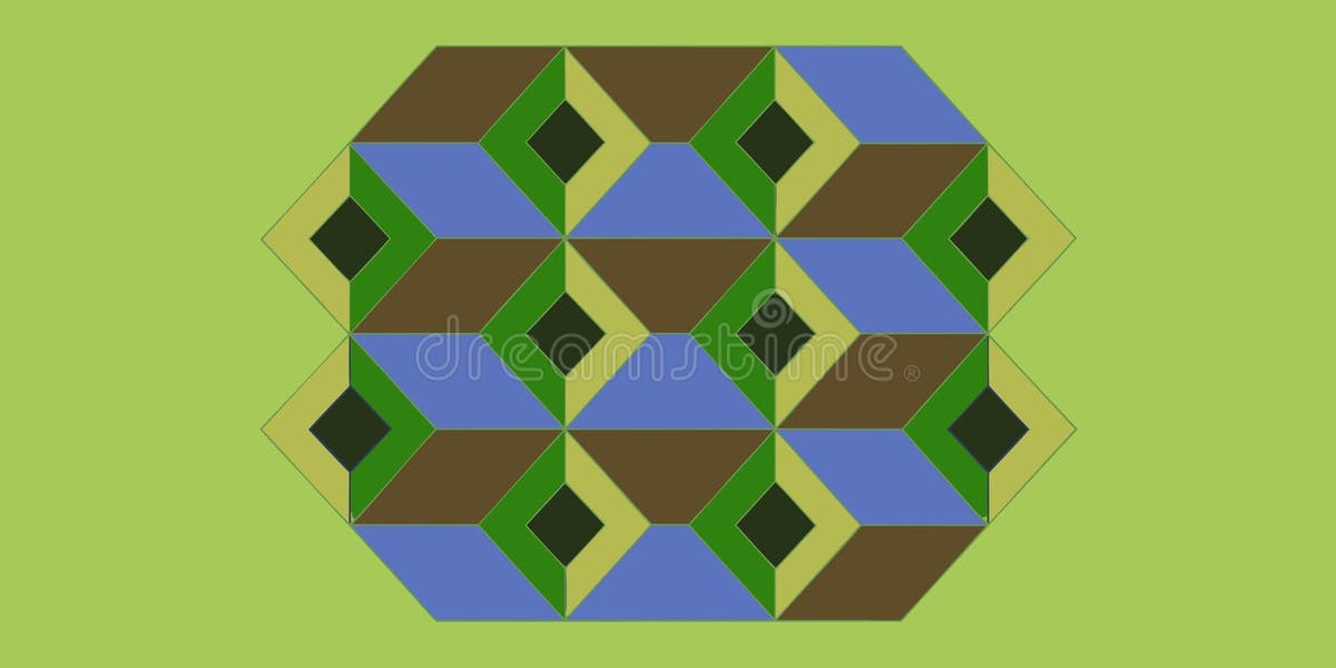 Isometric Cube Optical Illusion Stock Illustrations – 2,517 Isometric ...