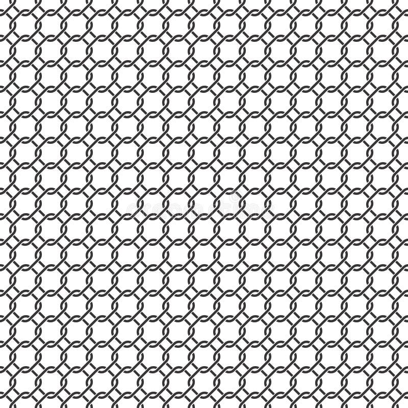 Black and White Seamless Wire Checks Geometrical Pattern Stock Vector ...