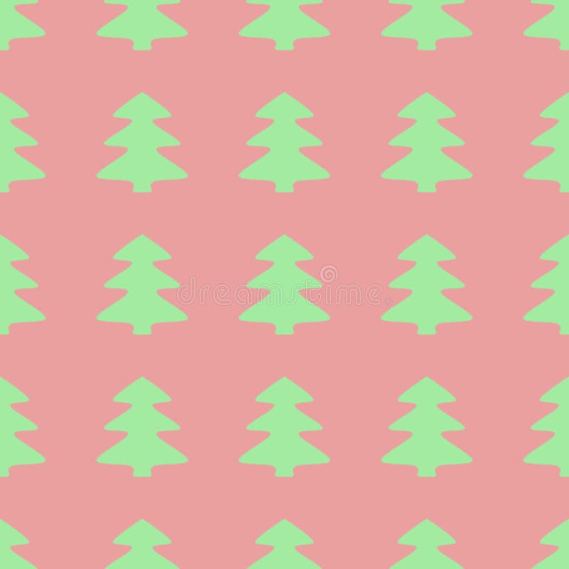 Seamless Repeating Image of a Christmas Tree. Repeating Patterns with ...