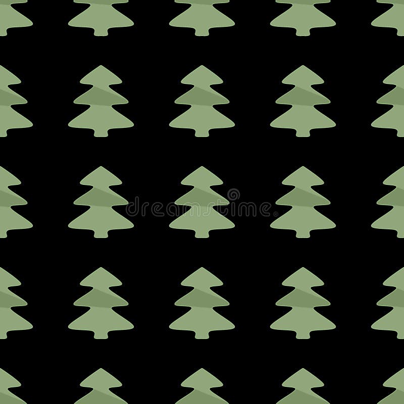 Seamless Repeating Image of a Christmas Tree. Repeating Patterns with ...