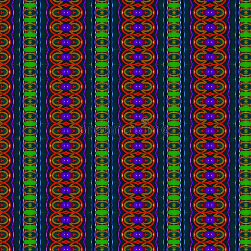 Seamless Repeating Multicolor Patterns. Multiple Squares with Patterns ...